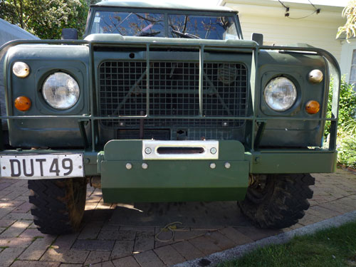 Land Rover Brush Guard